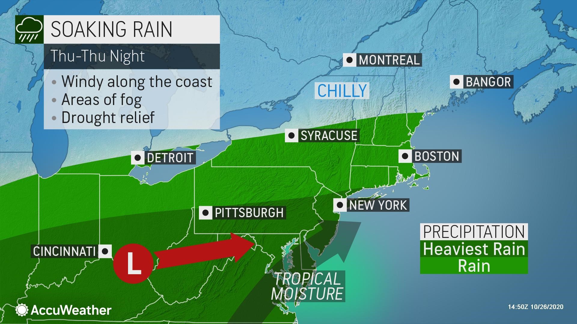 Unusual merge of Zeta and winterlike storm could unleash heavy rain ...