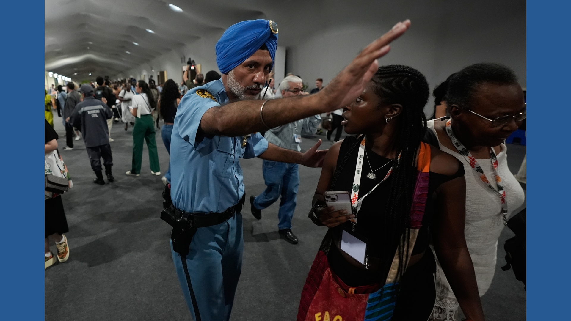 Fire prompts evacuations at UN climate talks in Brazil, and 13 people ...
