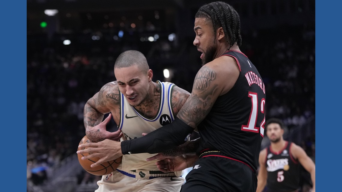 Maxey scores career-high 54 points as 76ers outlast Bucks 123-114 in ...