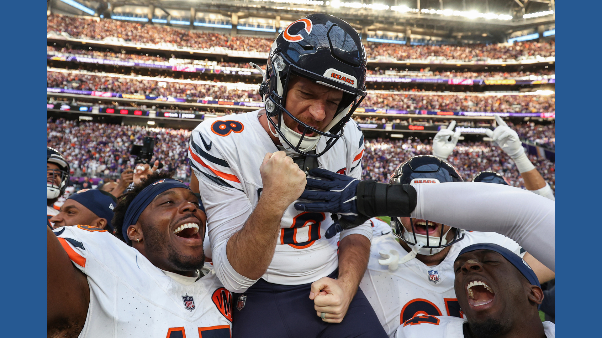 Bears beat Vikings 19-17 with game-ending FG set up by Duvernay's 56 ...