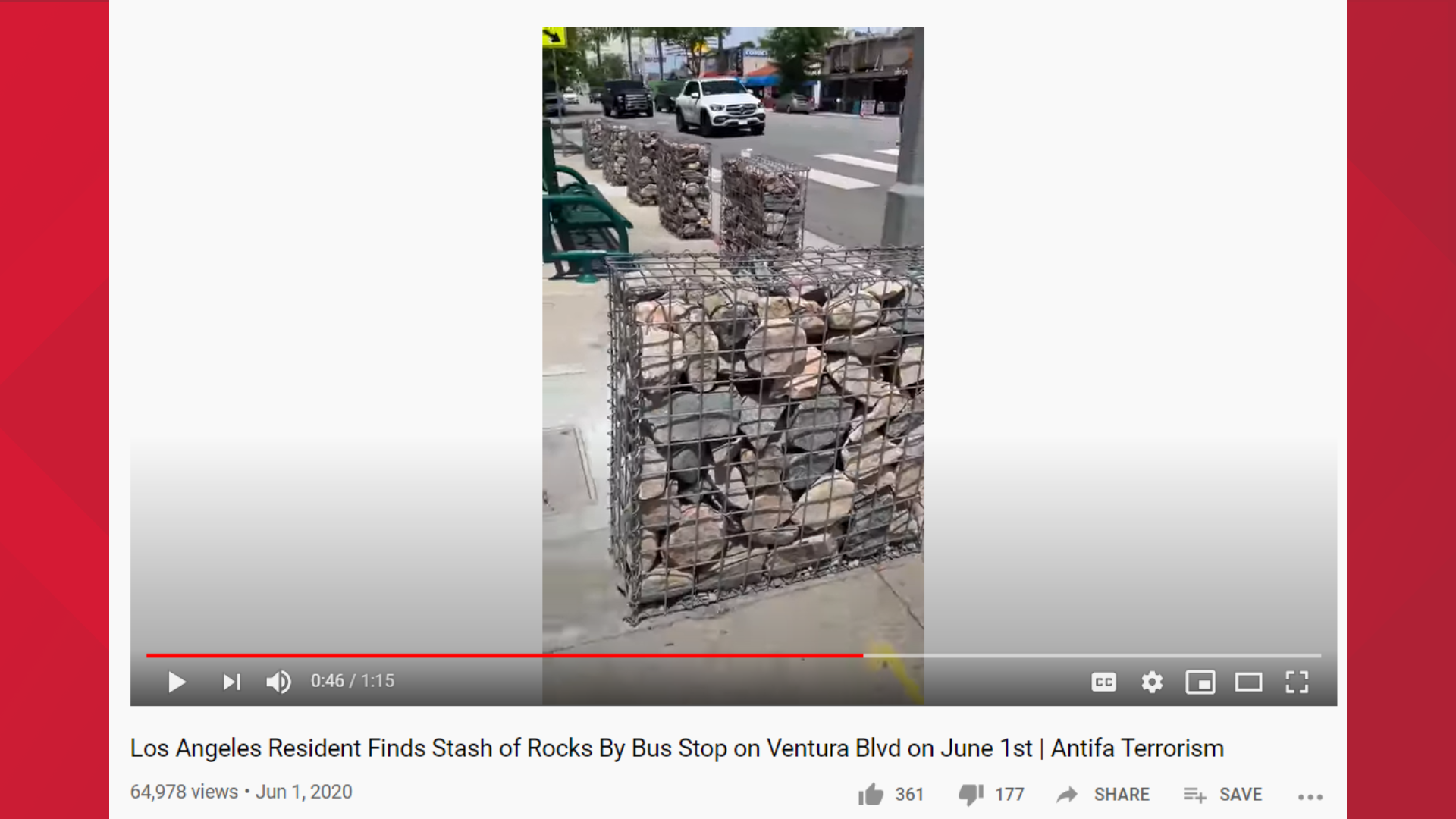 Bricks deliberately placed for protests? Fact-checking viral vids ...