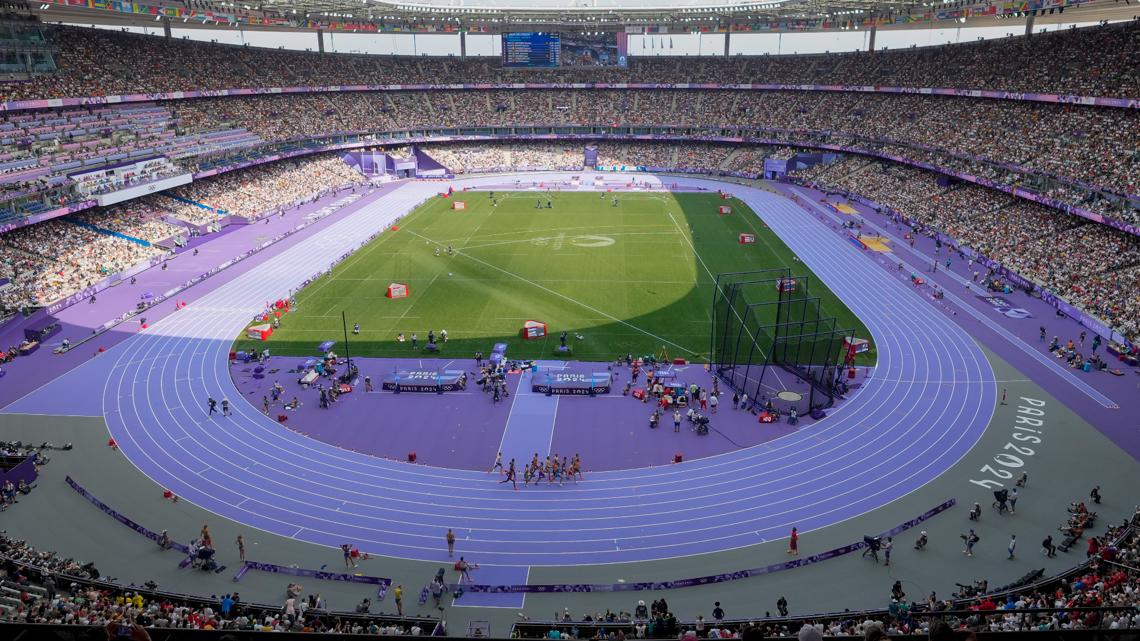 Why is the Olympic track purple? | wwltv.com