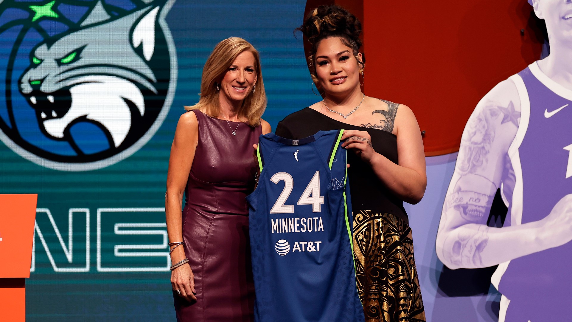 WNBA picks show off their style at draft | wwltv.com