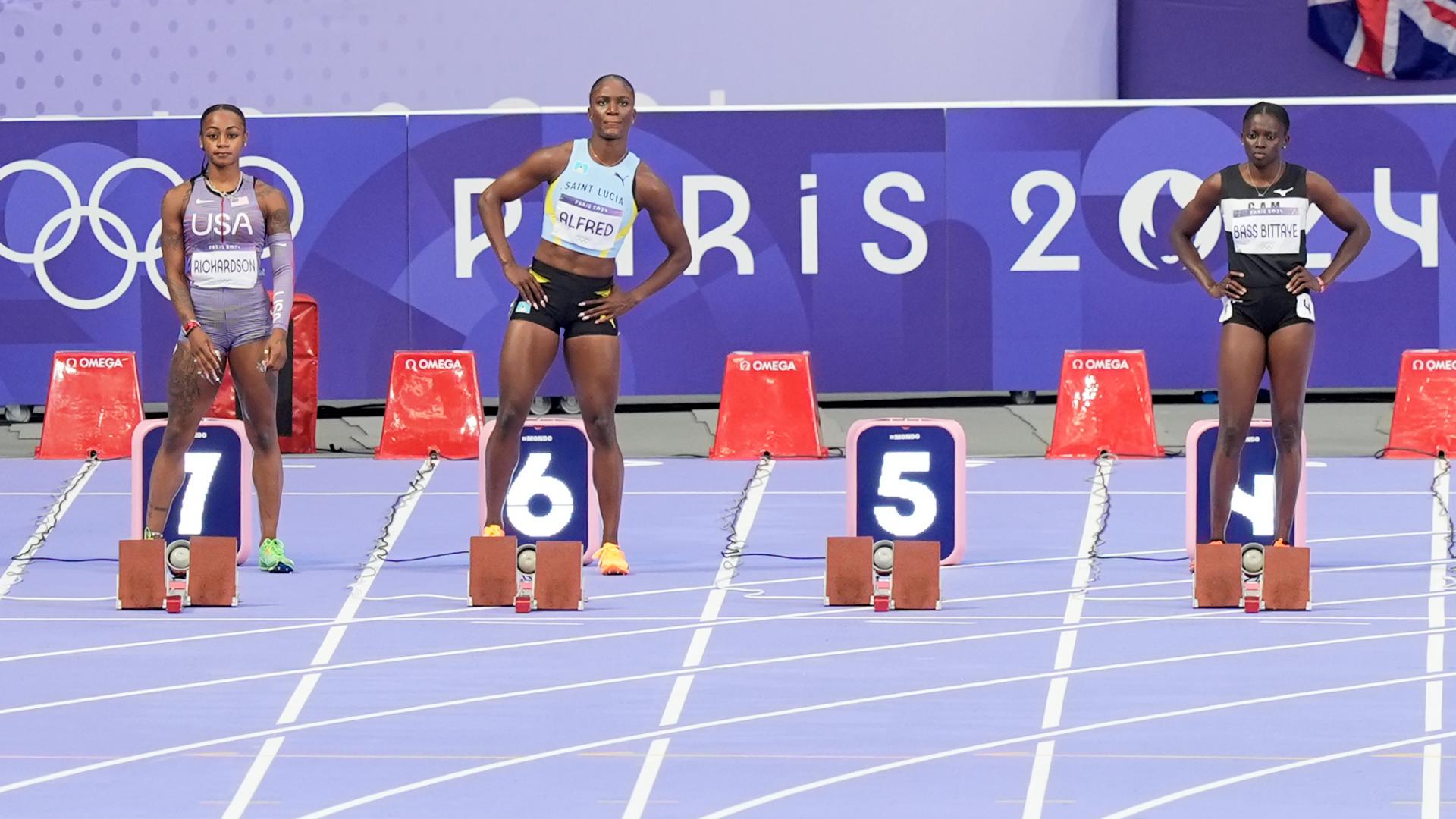 Why did Shelly-Ann Fraser-Pryce not run in the 100-meter semifinal ...