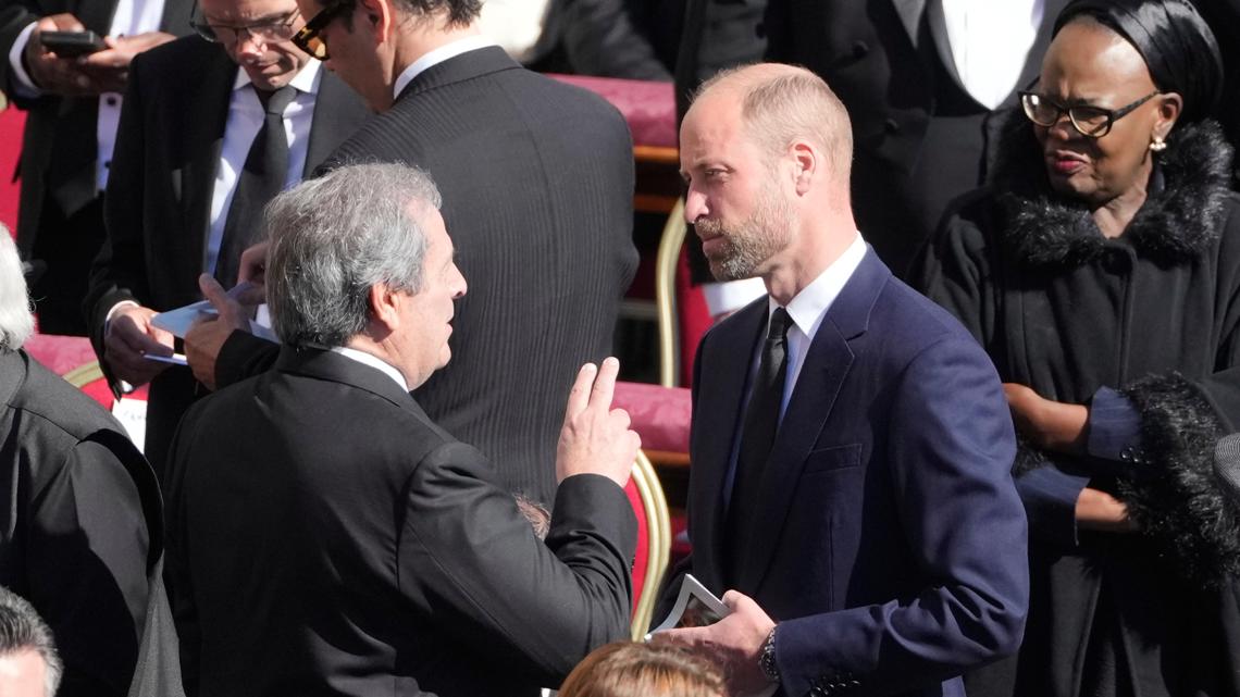 Prince William attends Pope Francis' funeral. Here's why King Charles didn't go | wwltv.com