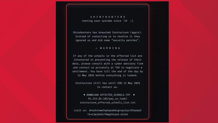 Canvas back online after system hack. Here's what happened | wwltv.com