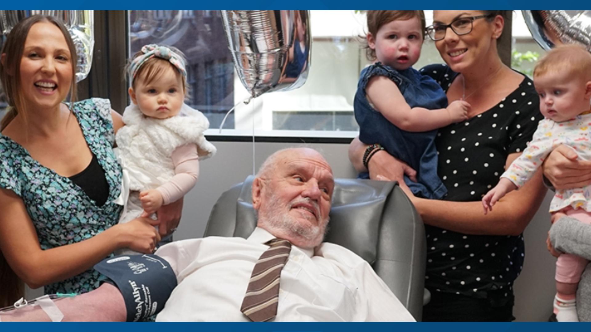 'Man with the Golden Arm' blood donor James Harrison dies at 88 | wwltv.com