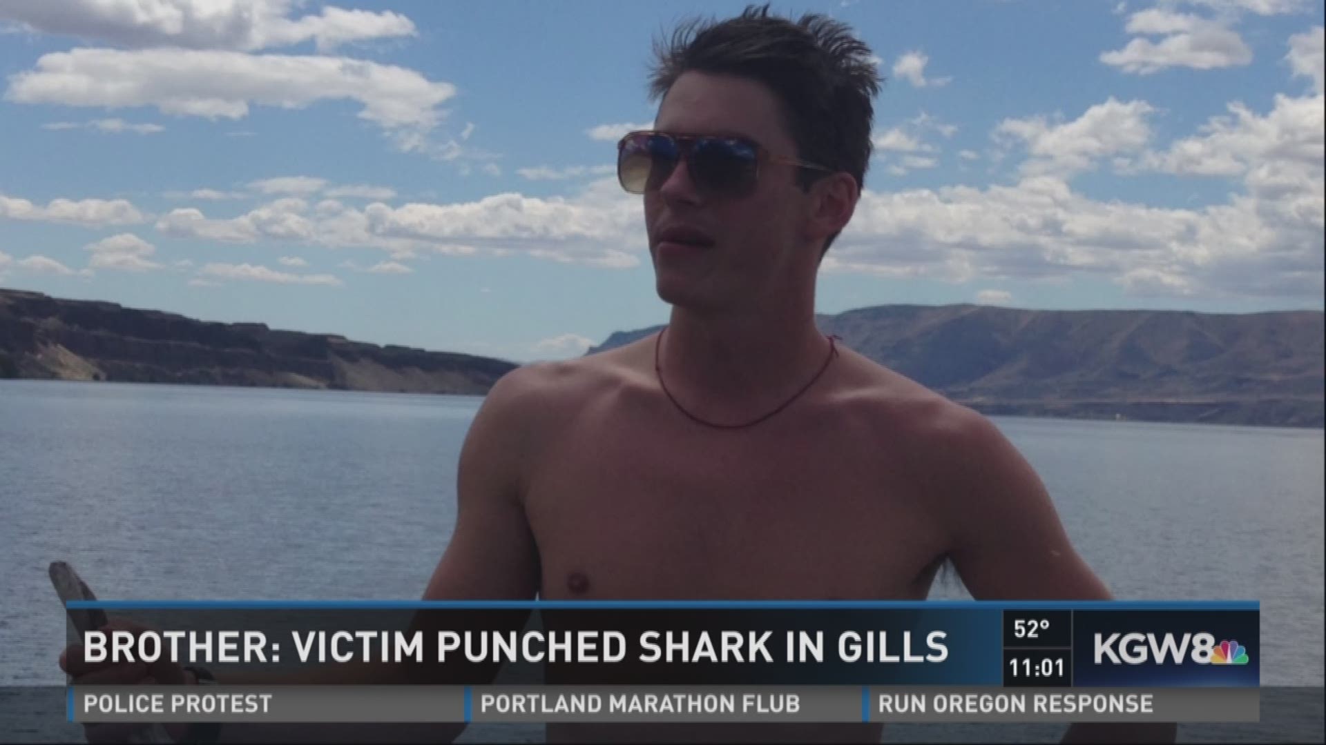 Portland man says he punched shark during attack | wwltv.com