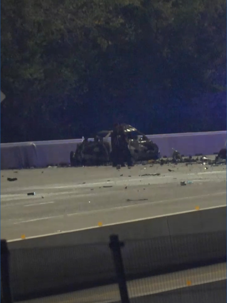 2 dead in fiery wrong-way crash on Katy Freeway, police say | wwltv.com