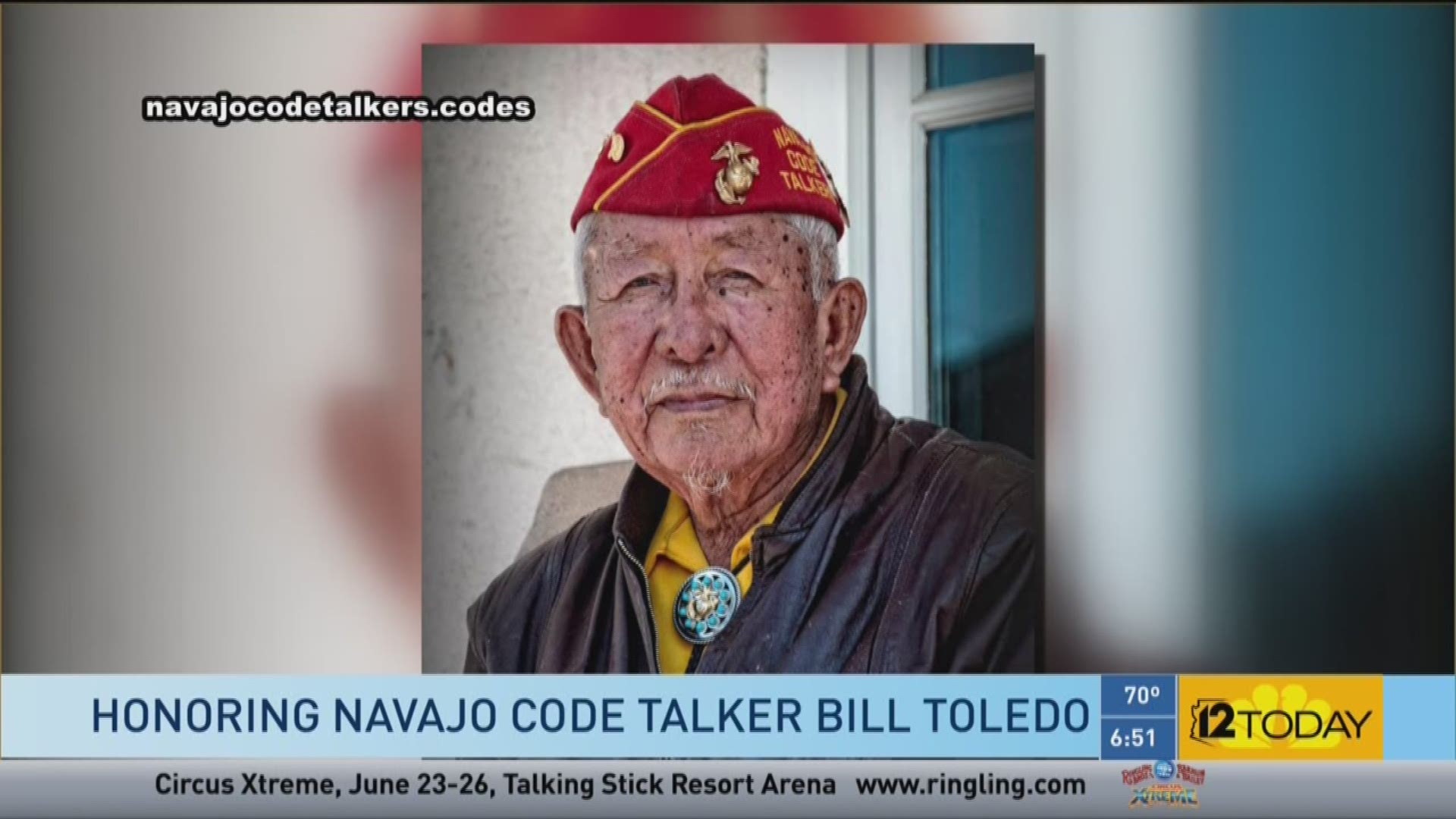 Flags lowered on Navajo Nation to honor Code Talker | wwltv.com