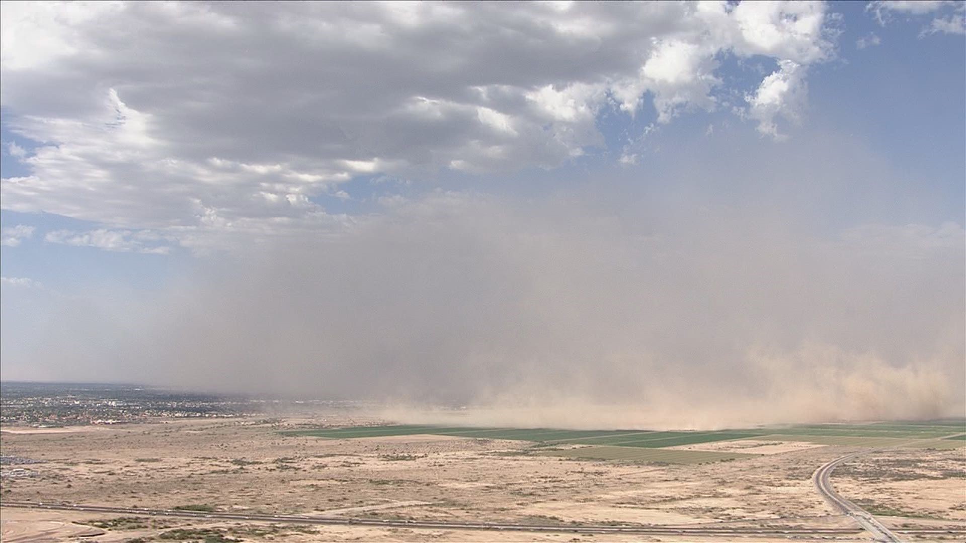 Here's what it looks like inside an Arizona dust storm | wwltv.com