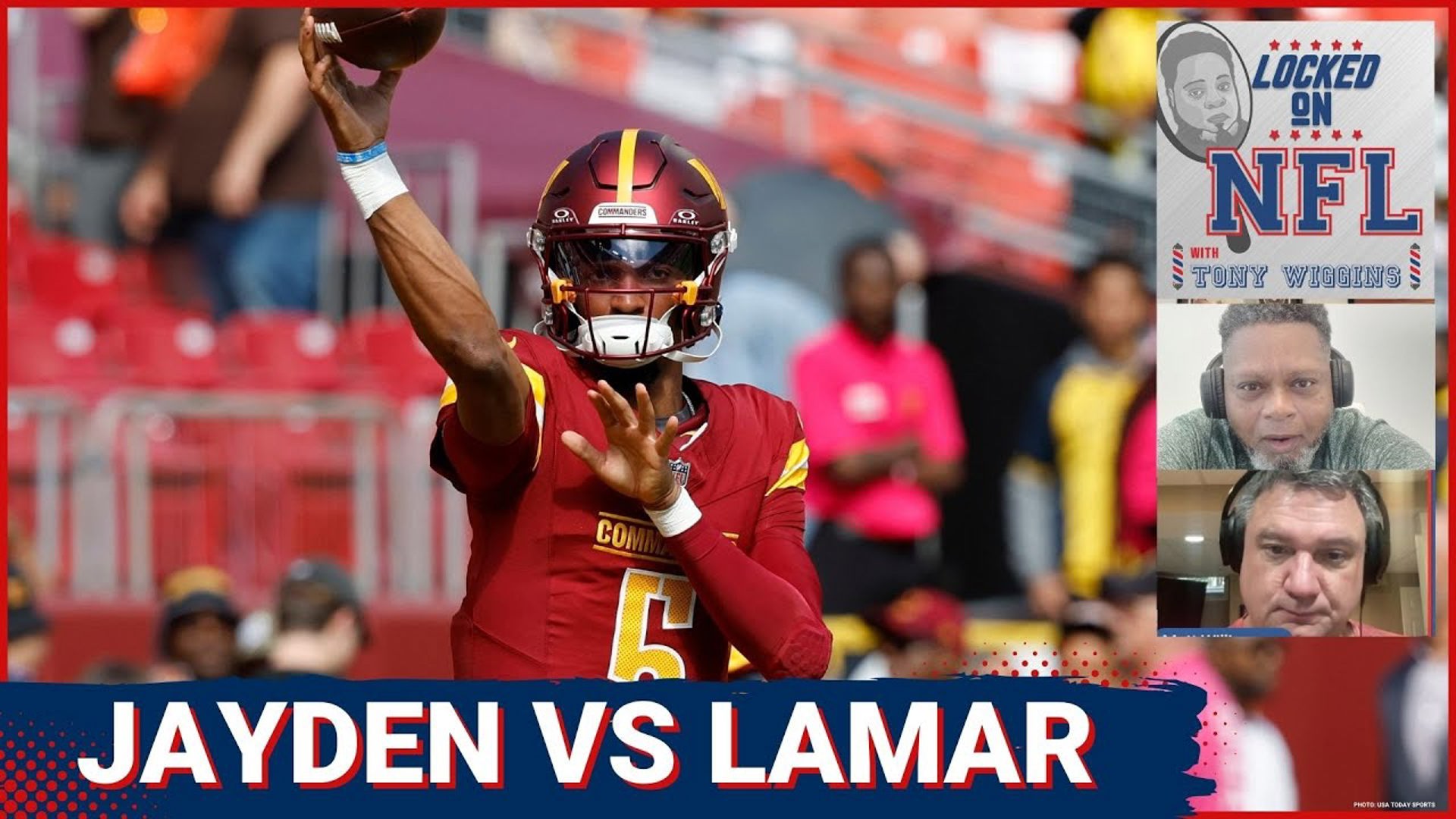 Jayden Daniels To Face Off Against "Big Bro" Lamar Jackson | wwltv.com