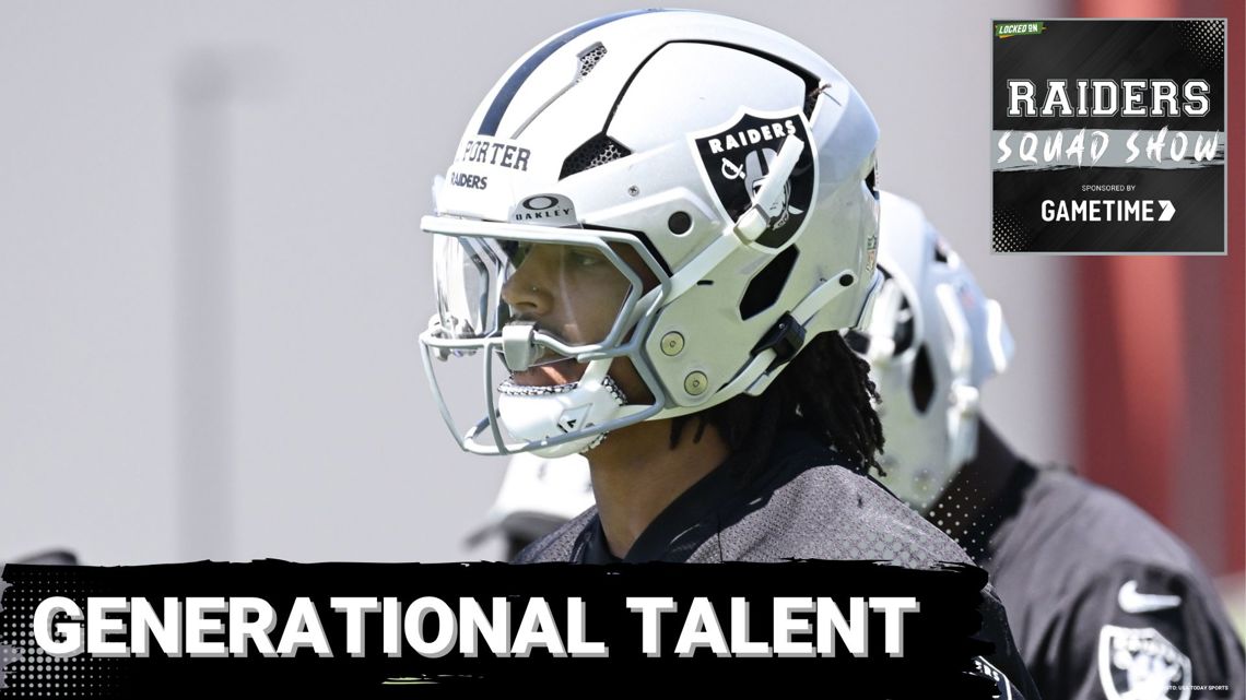 RAIDERS SQUAD SHOW: Las Vegas RAIDERS rookie PORTER looking like STEAL ...