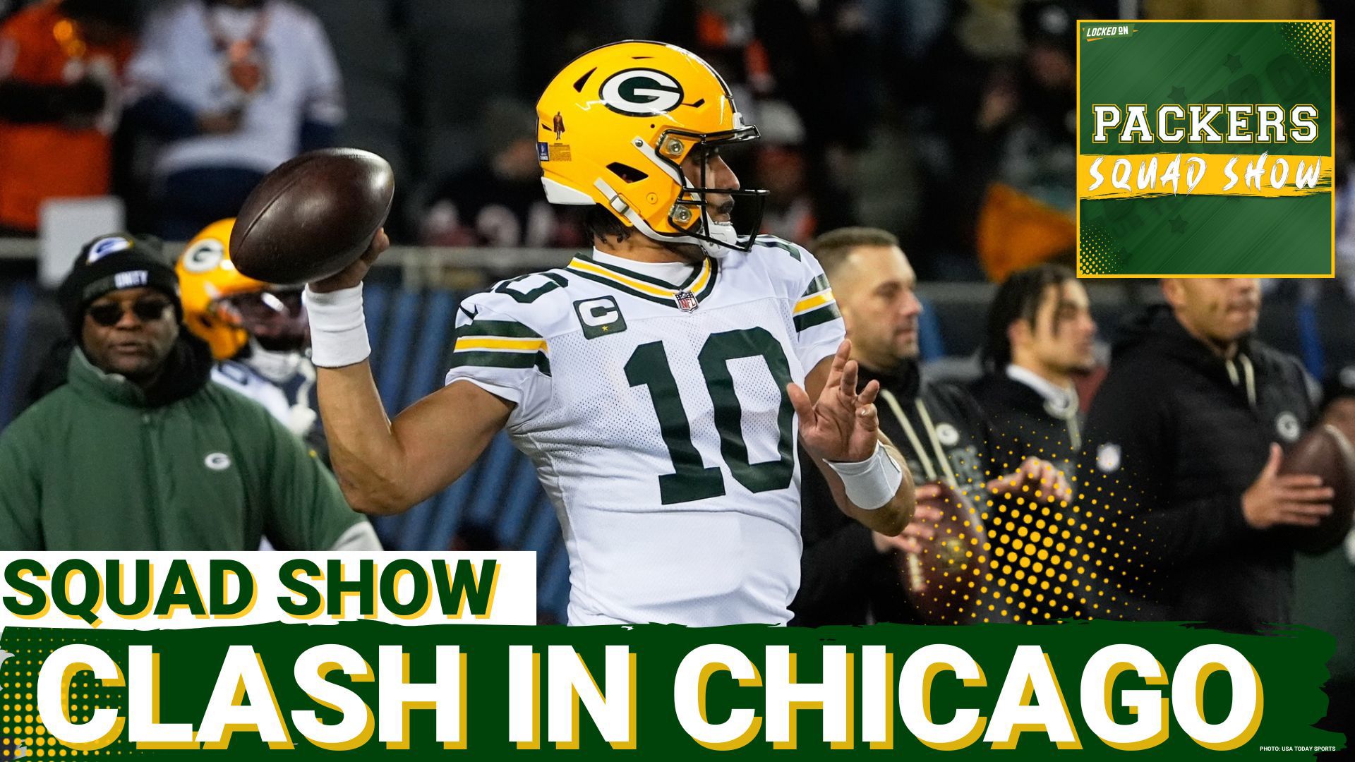 PACKERS SQUAD SHOW: Green Bay Set For MASSIVE CLASH In Chicago | NFC ...