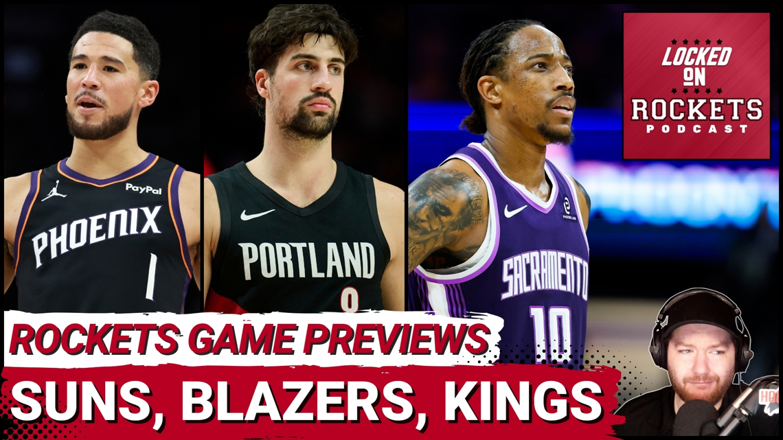 Houston Rockets Game PREVIEWS: Phoenix Suns, Portland Trail Blazers ...