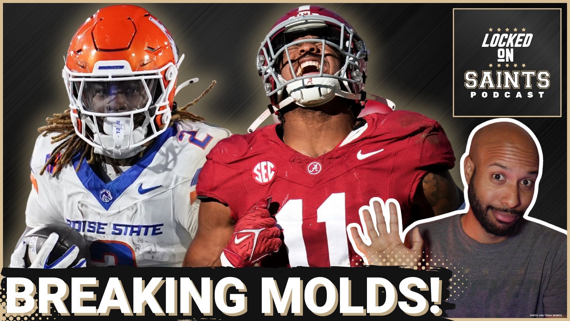 New Orleans Saints BREAKING NFL Draft Molds In 7-Round Mock Draft ...