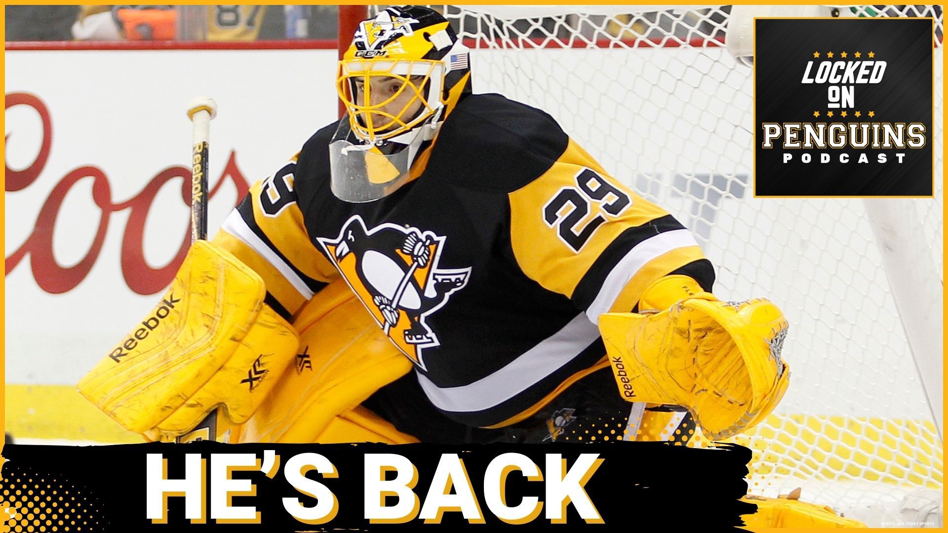 Marc-Andre Fleury RETURNS to the Pittsburgh Penguins! | wwltv.com