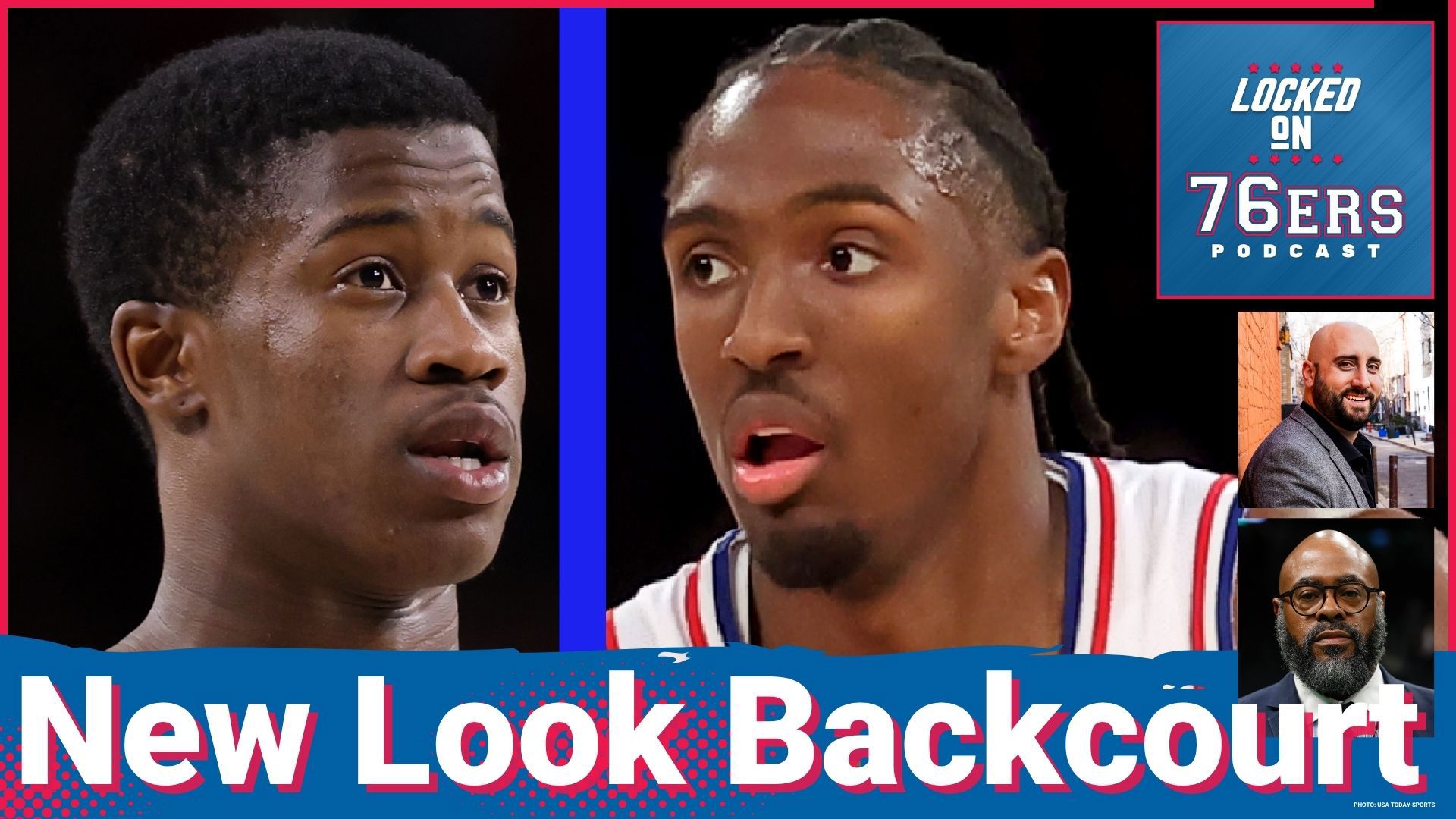 FIRST LOOK at a Tyrese Maxey & VJ Edgecombe BACKCOURT - Locked On ...