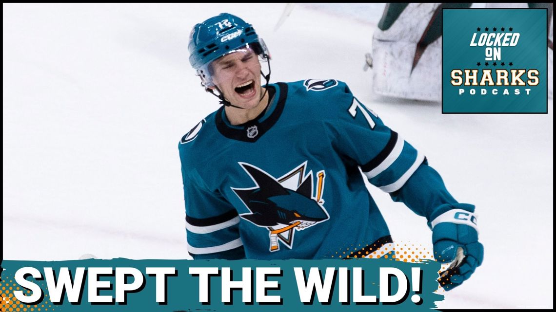 San Jose Sharks ESCALATE Wild Rivalry As Macklin Celebrini and Igor ...