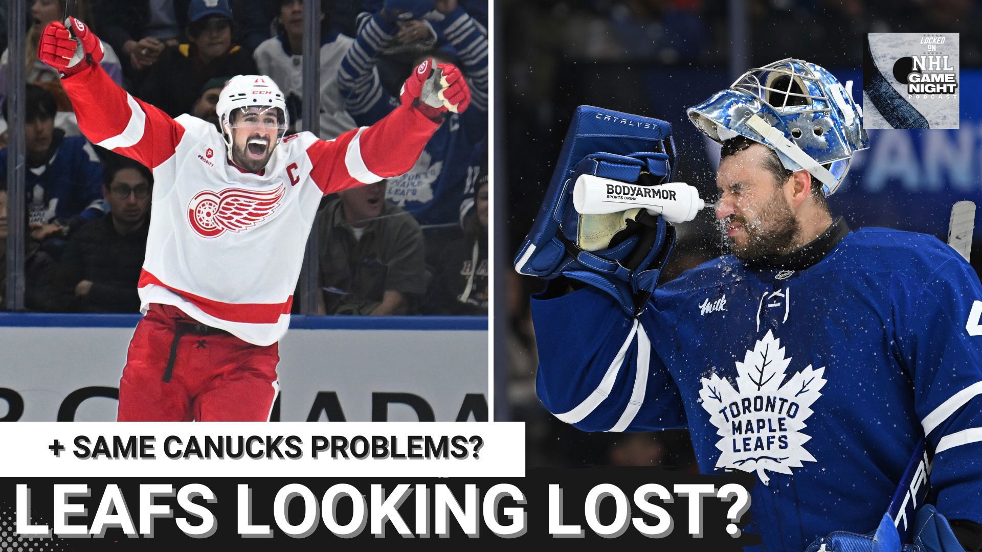 GAME NIGHT: Red Wings SHOCKING SWEEP Over Leafs, Kings' BRUTAL Finish vs. Wild, Same Old Canucks ...