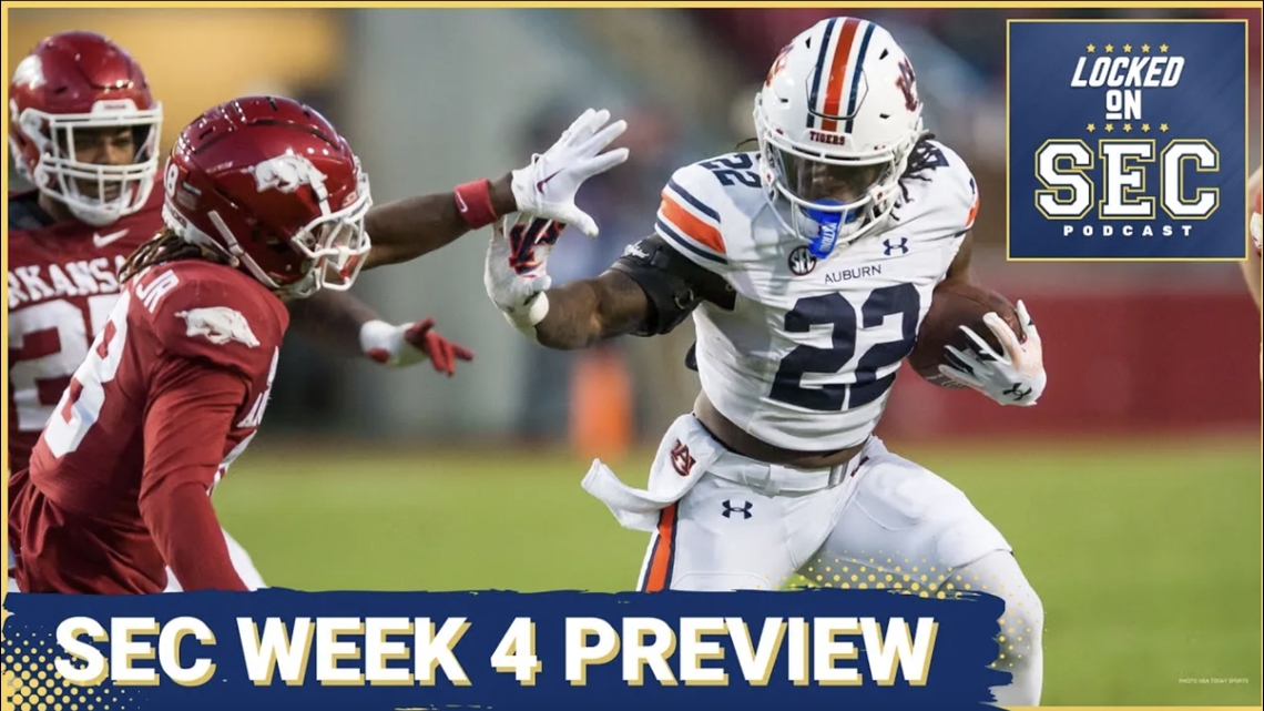 Full SEC Week 4 Preview: Arkansas at Auburn, Tennessee at Oklahoma, Arch Manning Mania, Napier ...
