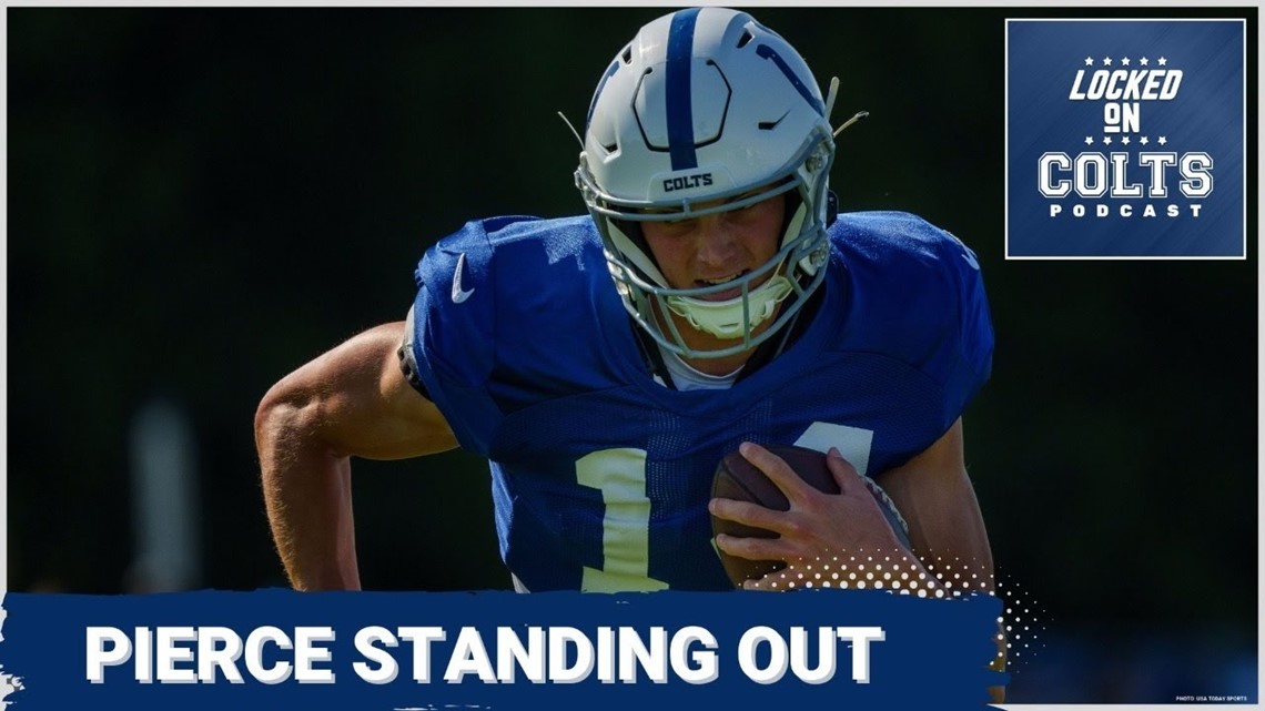 Indianapolis Colts Alec Pierce Stands Out, Anthony Richardson with ...