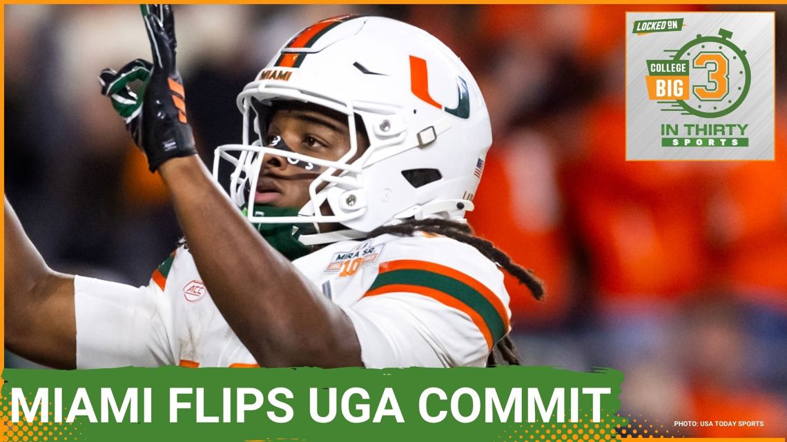 Miami FLIPS FIVE-STAR Corner Donte Wright | The Big 3 in 30 College ...