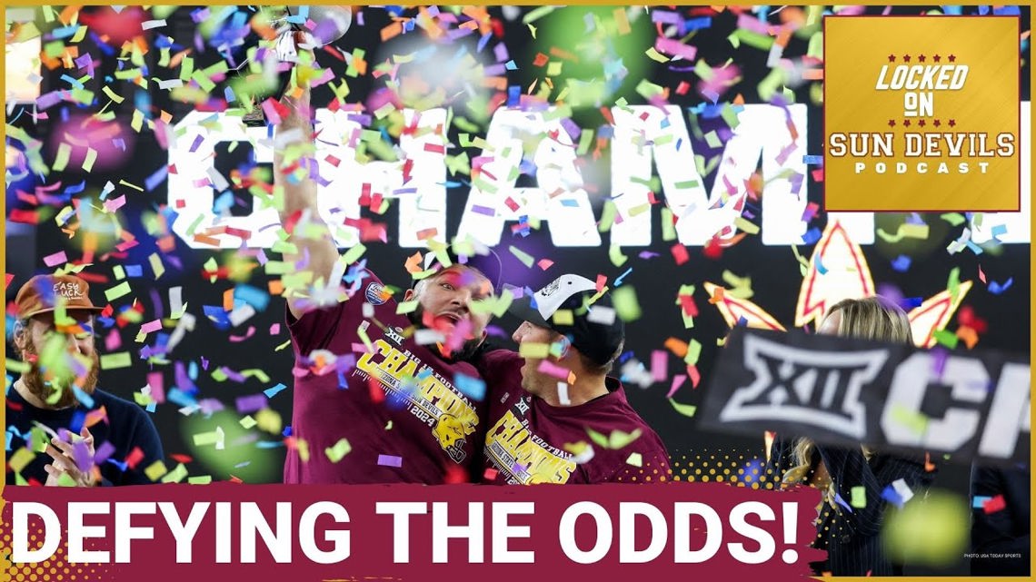 Arizona State Sun Devils are BIG 12 CHAMPIONS - Picked last and SHOCK ...