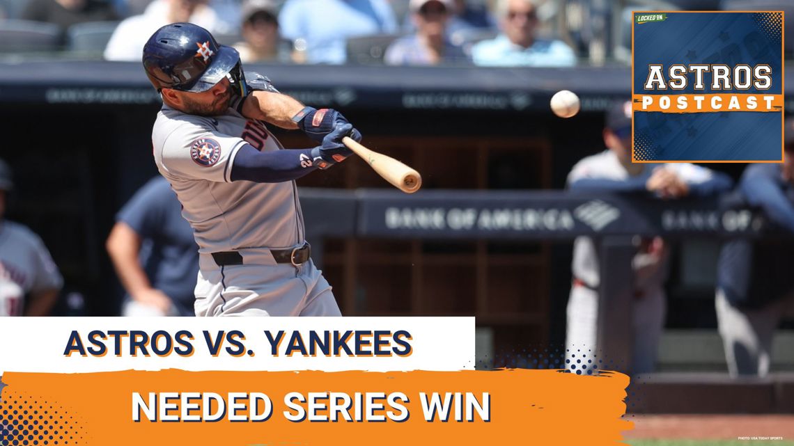 ASTROS POSTCAST: Houston Astros Pick Up Needed Series Win Over The New ...