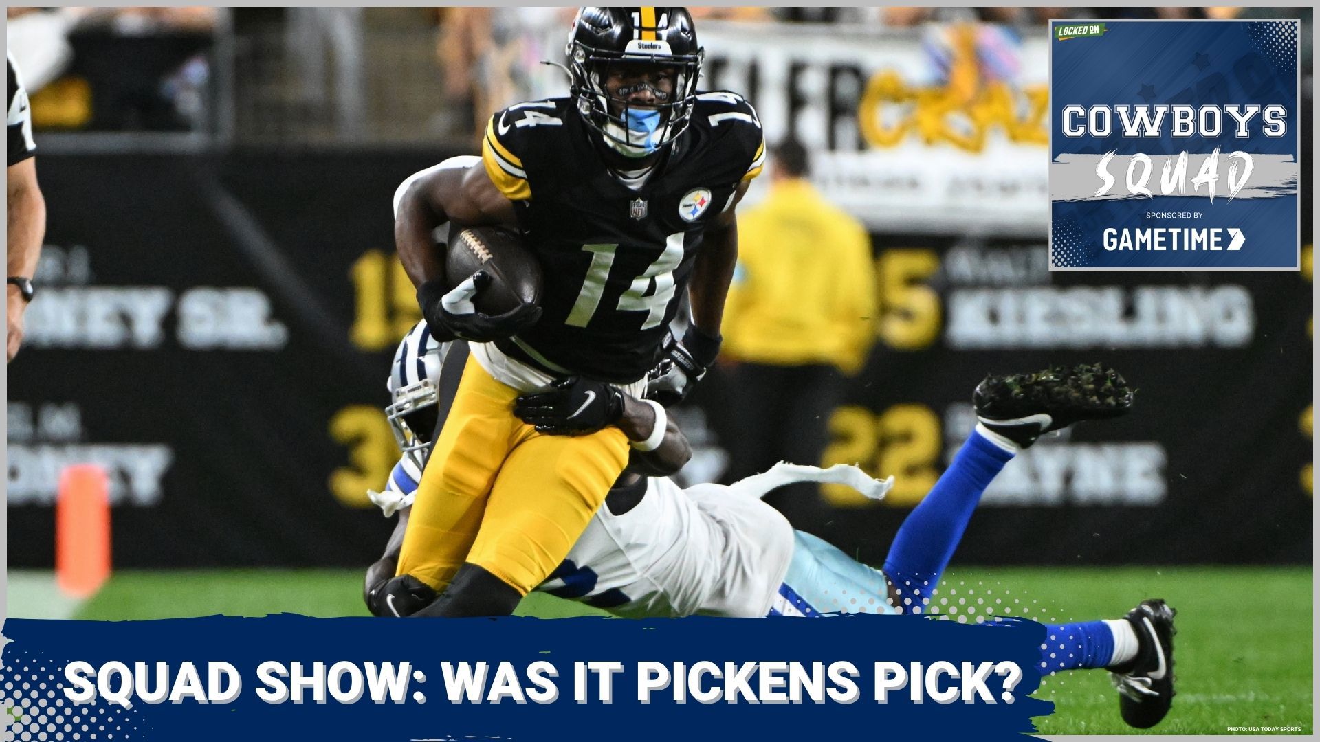 COWBOYS SQUAD SHOW: Did George Pickens really ask the Steelers to trade ...
