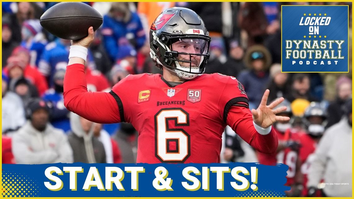 Top Week 12 STARTS & SITS For Fantasy Leagues | BENCH Baker Mayfield Against Rams? | wwltv.com