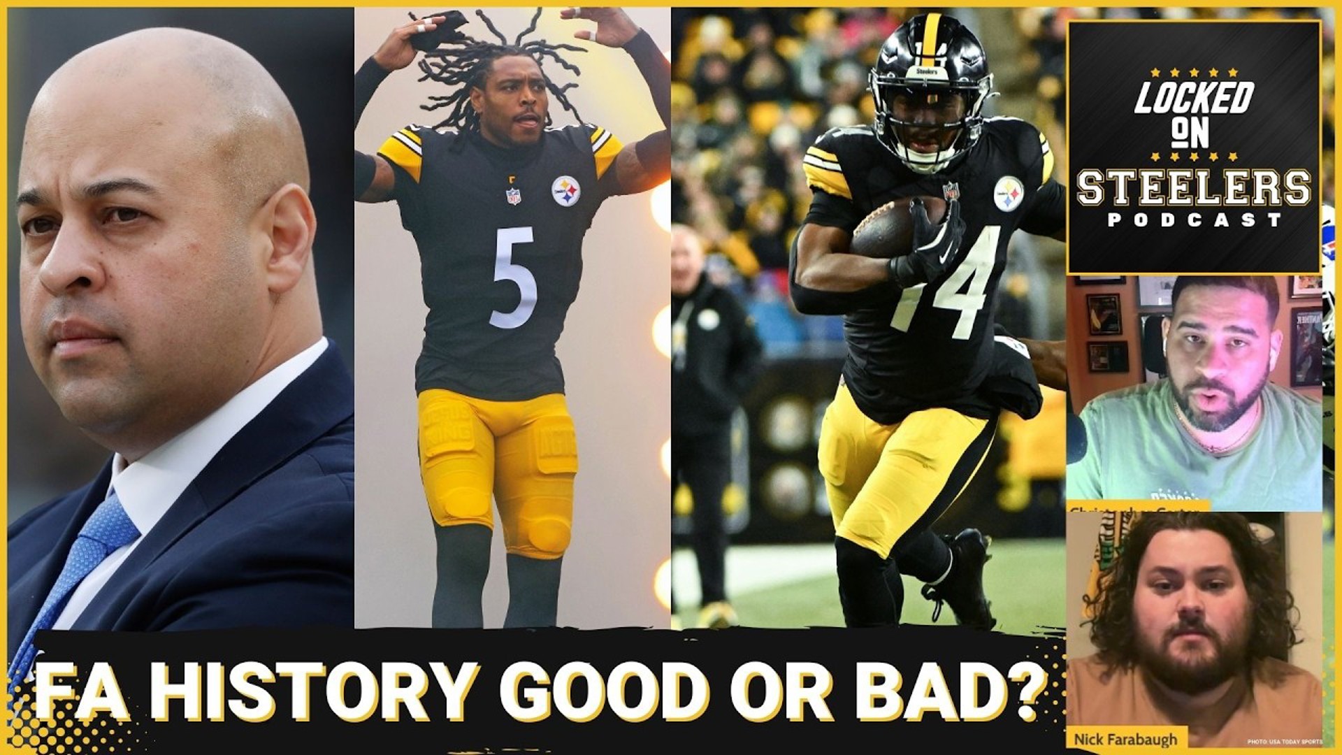 Steelers' Omar Khan w/ a Good or Bad History of Free Agent Signings ...