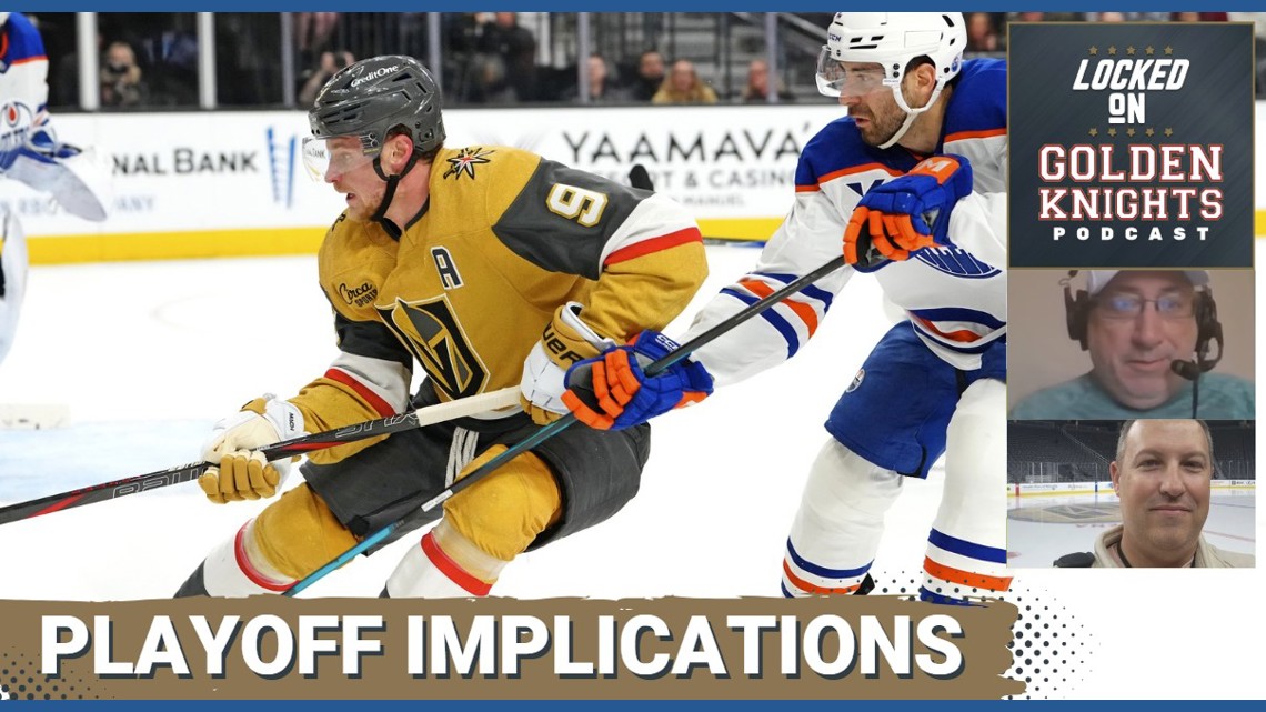 Golden Knights vs Oilers—Jack Eichel, Connor McDavid CLASH for Wild ...