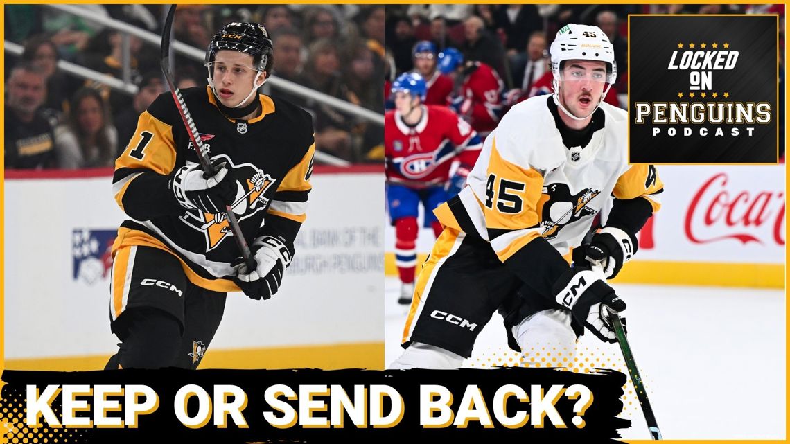 Do Penguins prospects Harrison Brunicke and Ben Kindel deserve 9-game ...