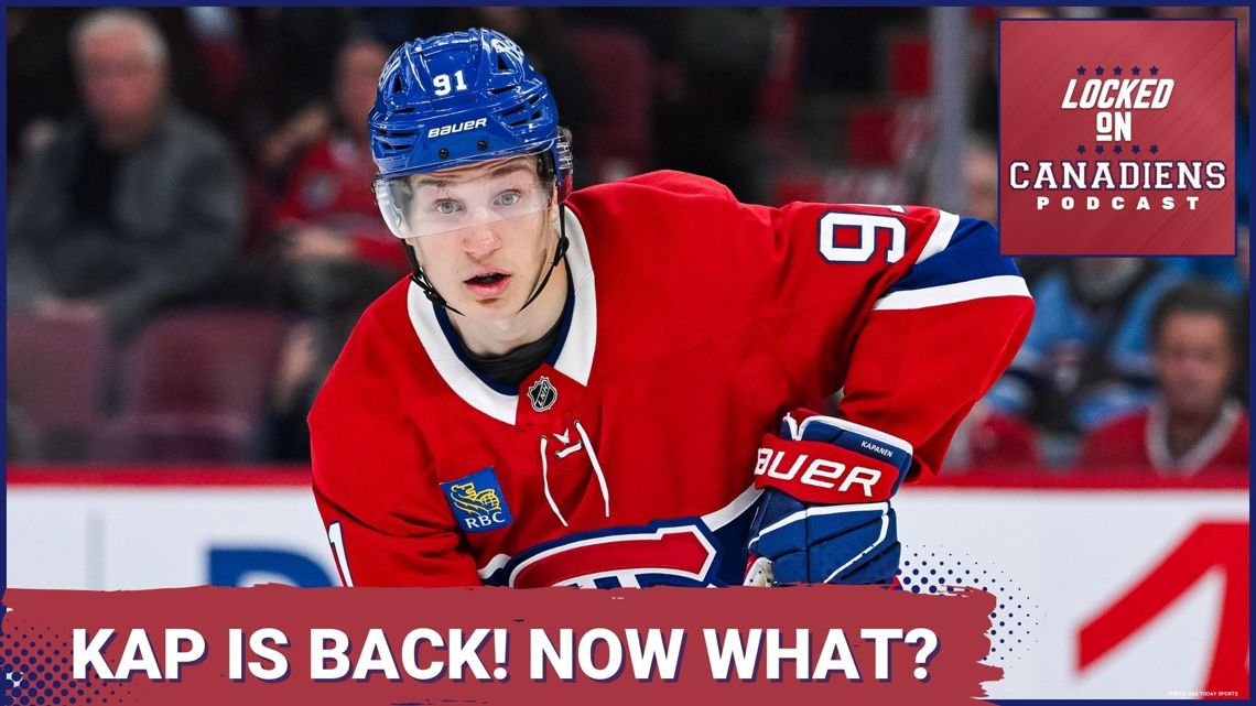 Montreal Canadiens Welcome Kapanen Back to MTL | Cole Has Gone Cold ...