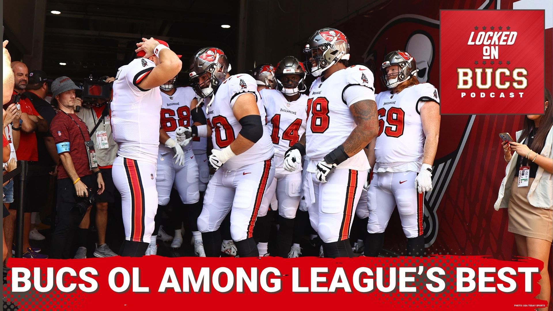 Bucs' O-Line Among THE BEST In The NFL? | Chris Godwin Made A MISTAKE ...