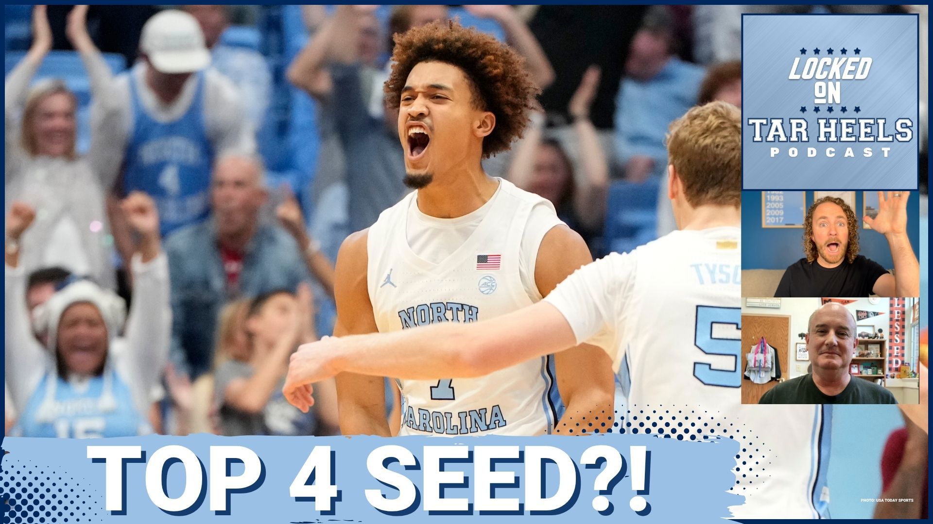 UNC Tar Heels TOP 4 SEED In 2026 Tournament?! | Seth Trimble 5 20-point ...