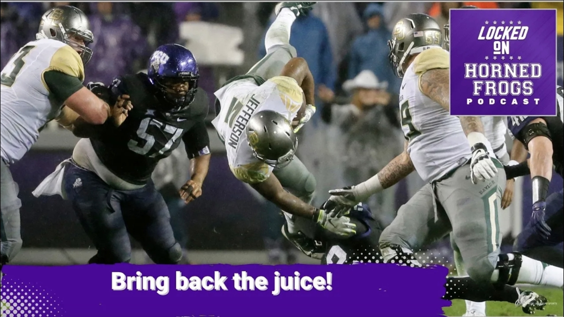 TCU and Baylor need to bring the juice back to this rivalry. | wwltv.com