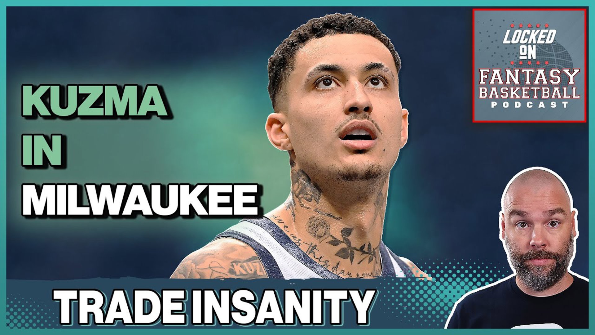 BREAKING: Kyle Kuzma Traded For Khris Middleton | NBA Fantasy Basketball Trade Reaction | wwltv.com