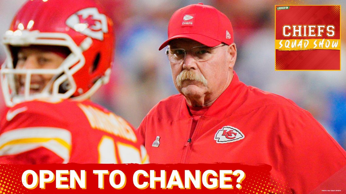 CHIEFS SQUAD SHOW: Will Andy Reid EMBRACE CHANGE And A NEW Play Caller ...