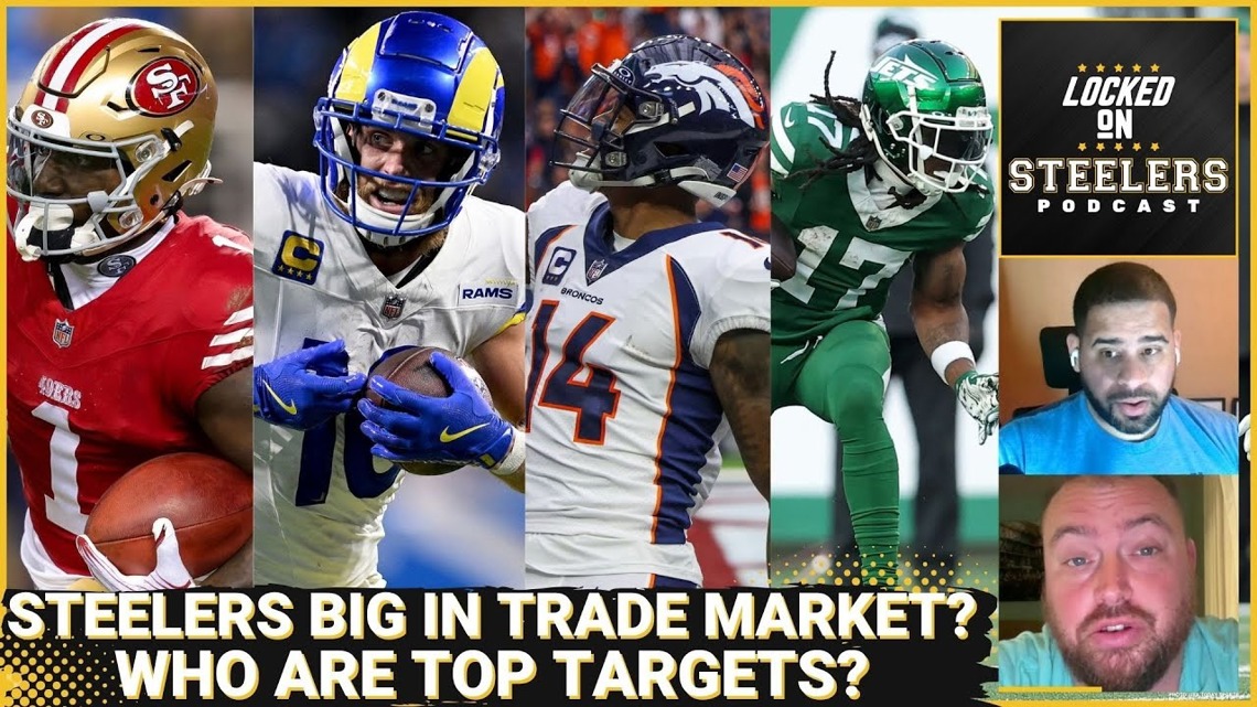 Steelers Likely Active in WR Trade Market | Courtland Sutton, Cooper Kupp, Deebo Samuel, Top ...