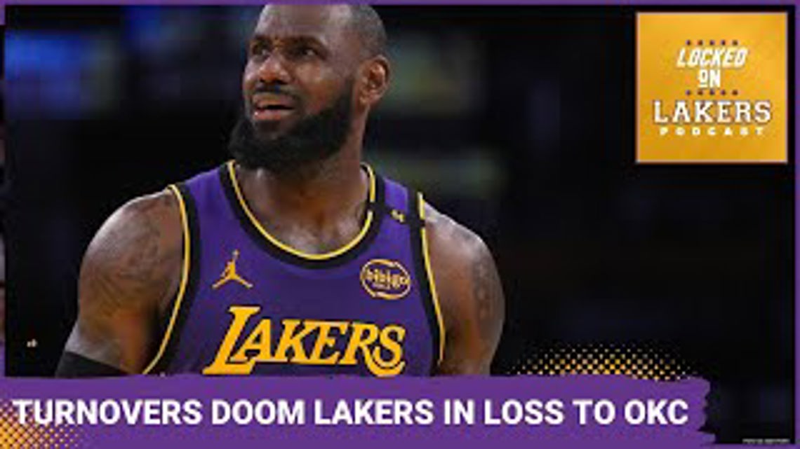 Lakers Lose 101-93 to Thunder. Knecht Scores 20, but LeBron, AD Combine for Just 27 Points ...