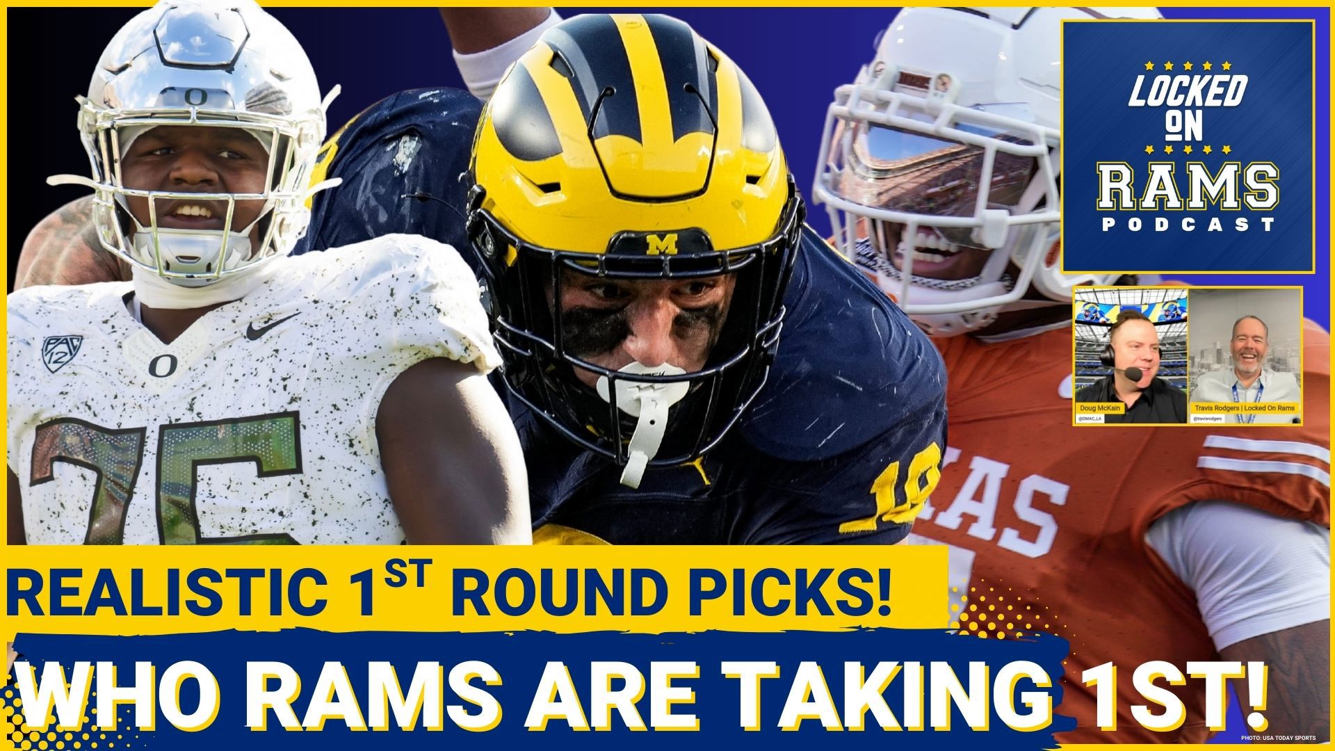 6 Realistic Targets For The Rams in Round 1 of the 2025 NFL draft! Rams ...