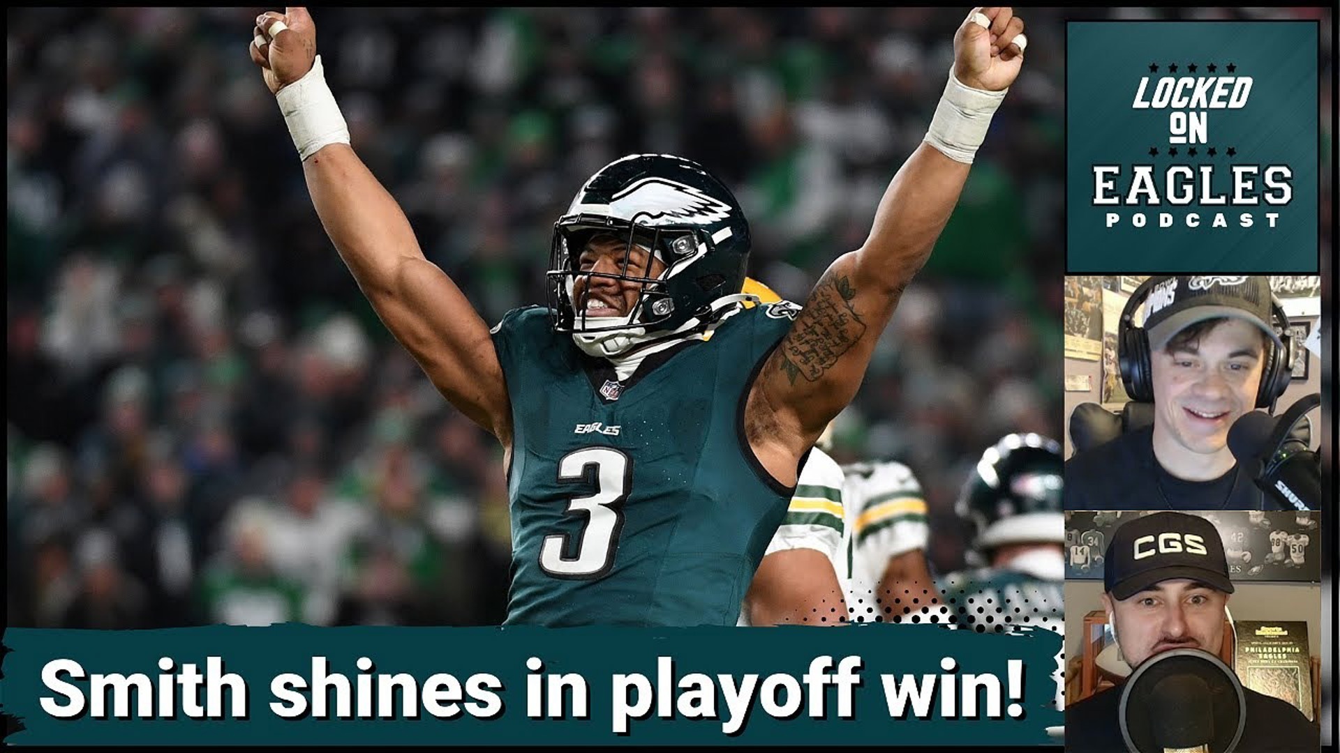 Nolan Smith ELITE PERFORMANCE leads Philadelphia Eagles past Green Bay ...