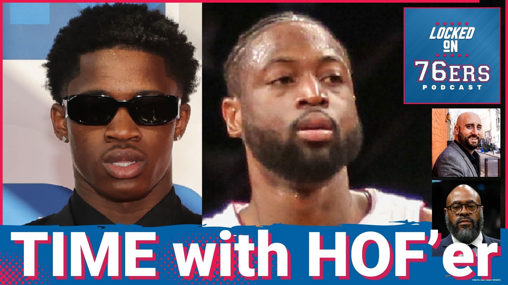 VJ Edgecombe spends time with high motor, versatile Hall of Famer ...