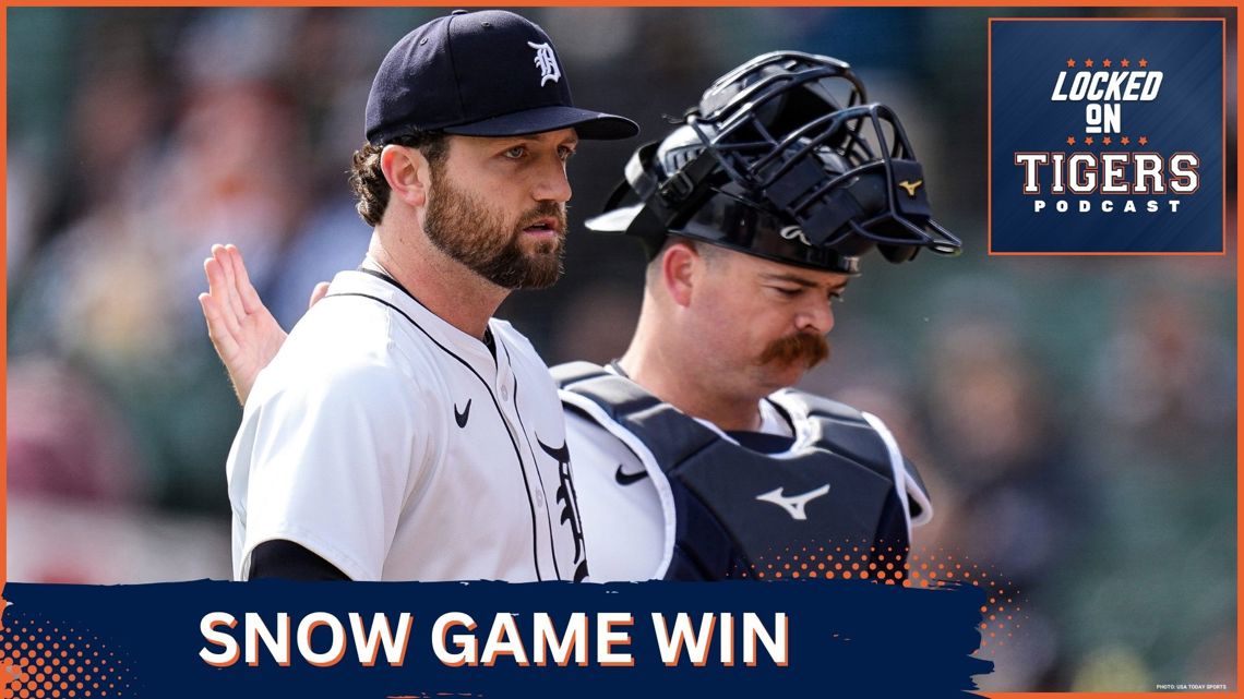 Tigers beat Yankees in the Snow + Casey Mize Shines Again | wwltv.com