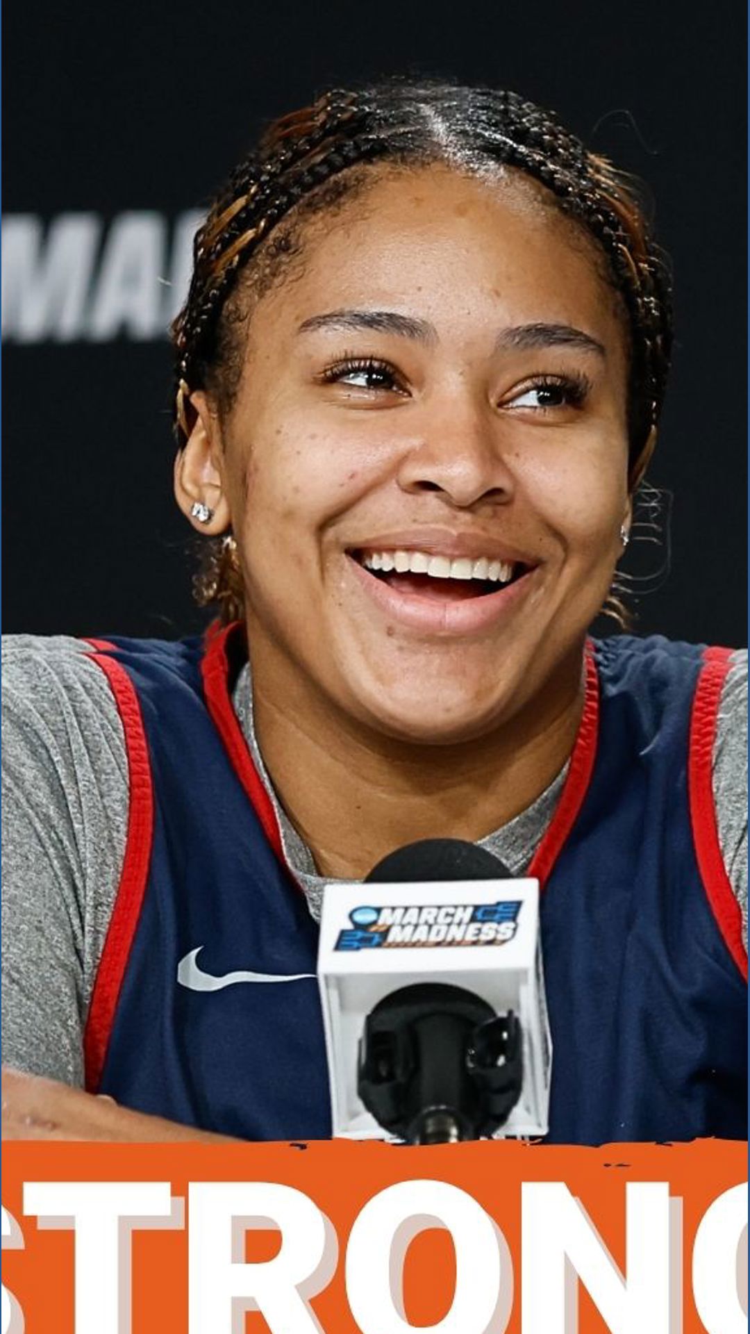 UCONN's Sarah Strong WINS Player of the Year | Naismith Awards ...