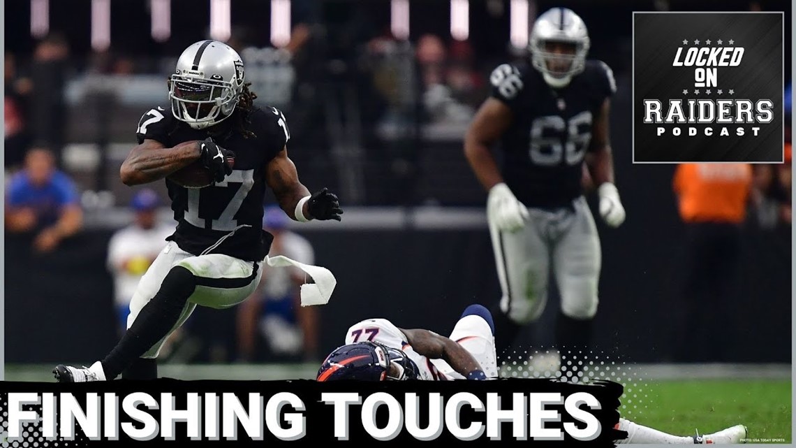 Las Vegas Raiders GM Tom Telesco speaks as the team puts the finishing ...