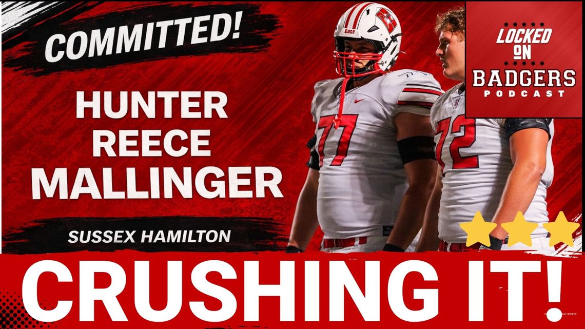 BOOM! Wisconsin Badgers STAY HOT IN-STATE recruiting! Twins Hunter and ...