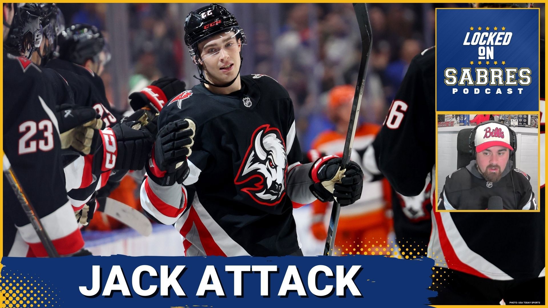 Jack Quinn SNIPES two goals to keep the Buffalo Sabres RED HOT in win ...